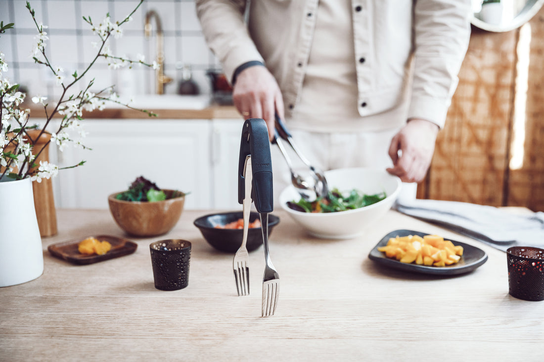 Anytongs | Instantly turn regular utensils into kitchen tongs
